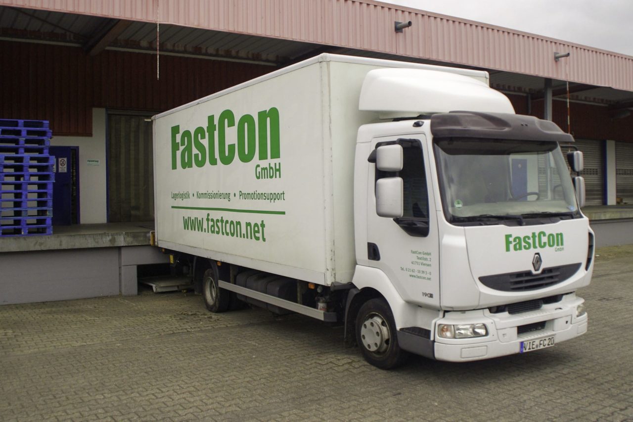 Fastcon | Werbemittel Logistik • Start
